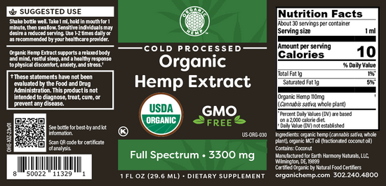 Pure Hemp Extract Products | Organic Hemp